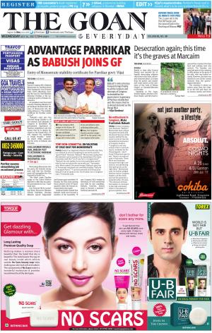 The Goan THE GOAN EVERYDAY, Wed, 26 Jul 17