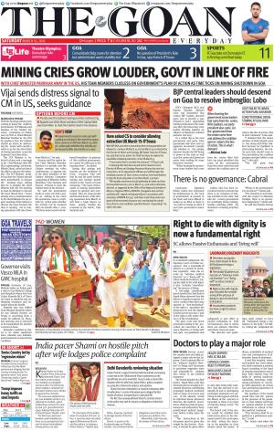 The Goan THE GOAN EVERYDAY, Sat, 10 Mar 18