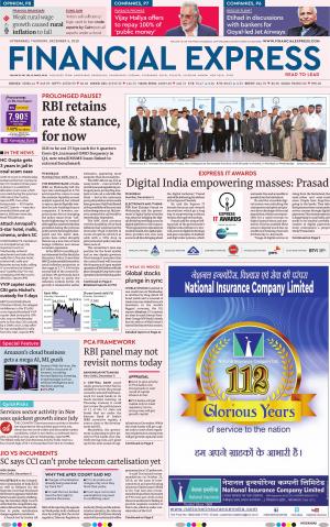 Financial Express Hyderabad, Thu, 6 Dec 18
