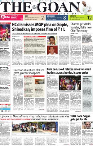 The Goan THE GOAN , Tue, 18 Dec 18