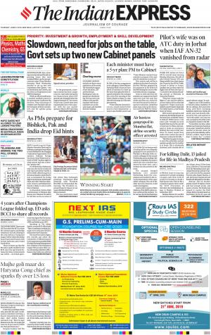 Indian Express Delhi, Thu, 6 Jun 19