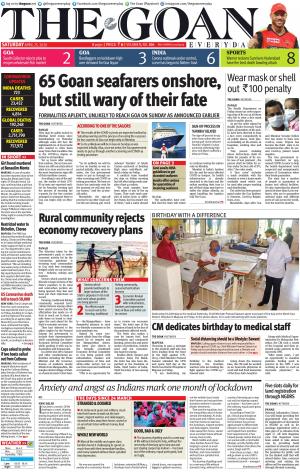 THE GOAN EVERYDAY e-newspaper in English by The Goan