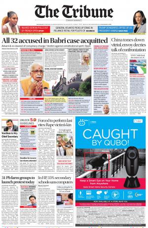 The Tribune e-newspaper in English by Tribune India