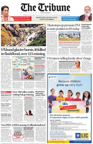 The Tribune e-newspaper in English by Tribune India