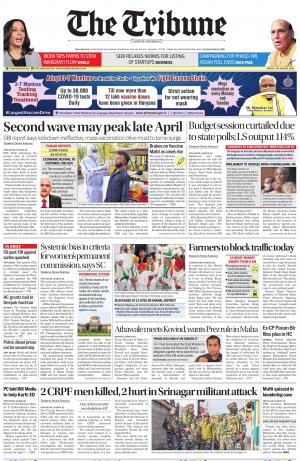 The Tribune e-newspaper in English by Tribune India