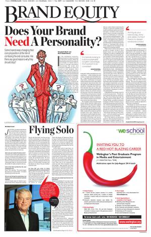 ET The Economic Times - Brand Equity, Fri, 25 Jul 14