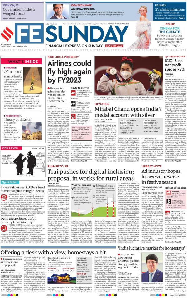 Financial Express Epaper: English E-paper, Today's Business Newspaper ...