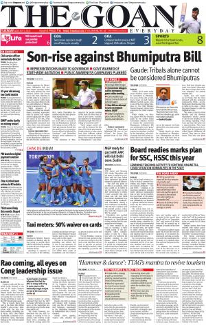 The Goan THE GOAN EVERYDAY, Tue, 3 Aug 21