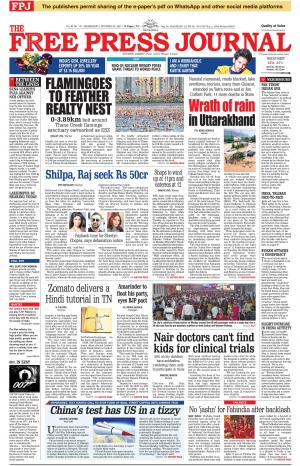 Free Press Journal Free Press - Mumbai Epaper Edition, Wed, 20 Oct 21
