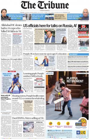 Tribune India The Tribune, Fri, 27 May 22