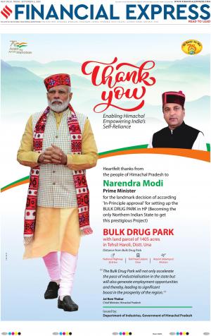 Financial Express Delhi, Fri, 2 Sep 22