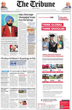Tribune India The Tribune, Fri, 9 Sep 22