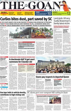 The Goan THE GOAN EVERYDAY, Sat, 10 Sep 22