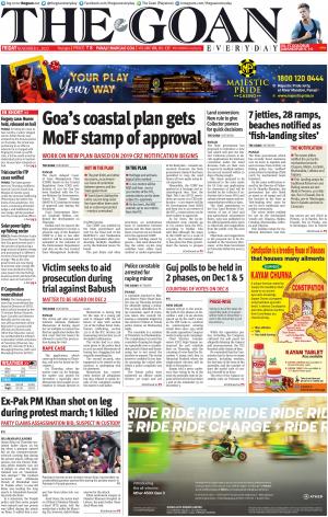THE GOAN e-newspaper in English by The Goan