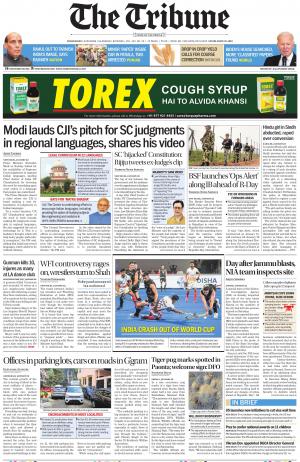 Tribune India The Tribune, Mon, 23 Jan 23