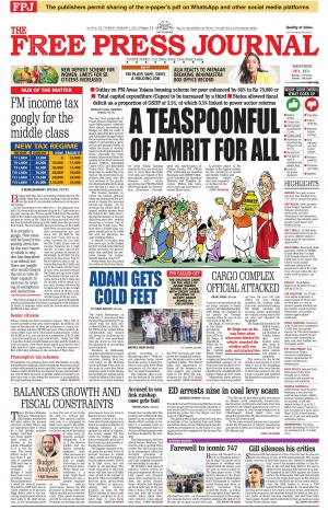 Ujjain Edition(1) e-newspaper in English by Free Press Journal