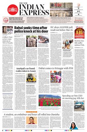 The New Indian Express Group The New Indian Express-Chennai, Mon, 20 Mar 23