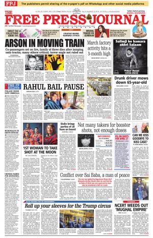 Free Press Journal Mumbai Edition(1), Tue, 4 Apr 23