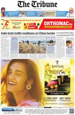 Tribune India The Tribune, Fri, 14 Apr 23