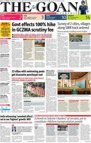 The Goan THE GOAN , Sat, 27 May 23