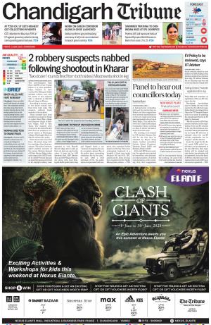 Tribune India Chandigarh Tribune, Fri, 2 Jun 23