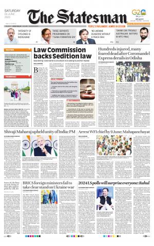 The Statesman Delhi - The Statesman, Sat, 3 Jun 23