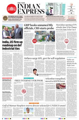 The New Indian Express Group The New Indian Express-Chennai, Tue, 6 Jun 23