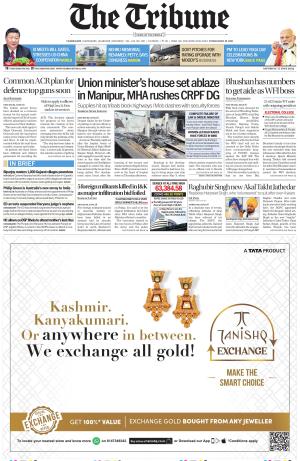 Tribune India The Tribune, Sat, 17 Jun 23