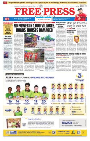Free Press - Indore Epaper Edition e-newspaper in English by Free Press ...