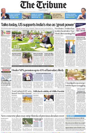 Tribune India The Tribune, Thu, 22 Jun 23