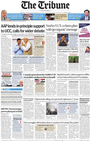 Tribune India The Tribune, Thu, 29 Jun 23