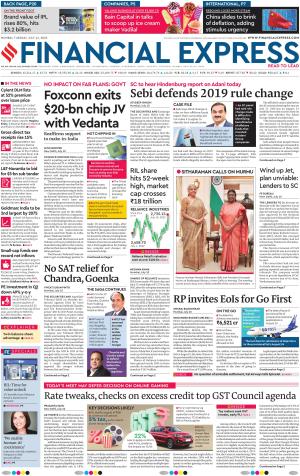 Financial Express Mumbai, Tue, 11 Jul 23