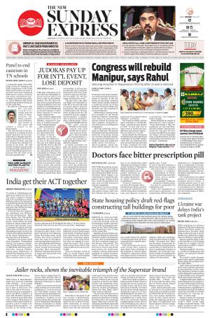 The New Indian Express Group The New Indian Express-Chennai, Sun, 13 Aug 23