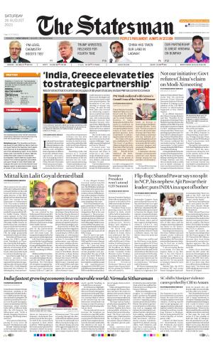 The Statesman Delhi - The Statesman, Sat, 26 Aug 23