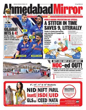 ePaper - Ahmedabad Mirror Ahmedabad Mirror, Wed, 6 Sep 23