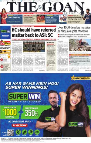 The Goan THE GOAN , Sun, 10 Sep 23