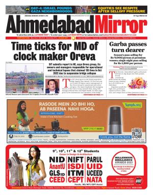 ePaper - Ahmedabad Mirror Ahmedabad Mirror, Wed, 11 Oct 23