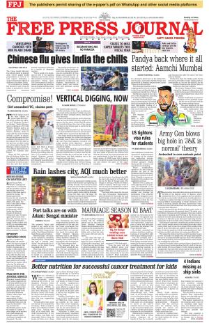 Free Press Journal Mumbai Edition(1), Mon, 27 Nov 23