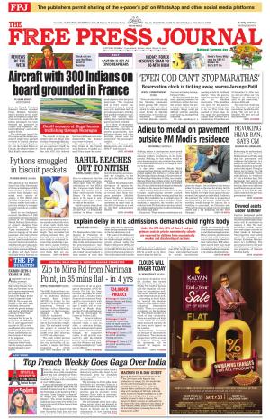 Free Press Journal Free Press - Mumbai Epaper Edition, Sat, 23 Dec 23