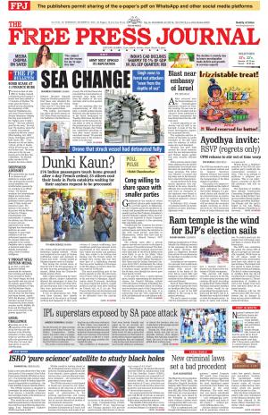 Free Press Journal Free Press - Mumbai Epaper Edition, Wed, 27 Dec 23