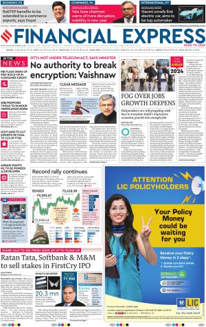 Financial Express Mumbai, Fri, 29 Dec 23