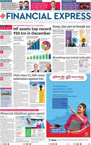 Financial Express Delhi, Tue, 9 Jan 24