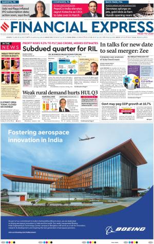 Financial Express Delhi, Sat, 20 Jan 24