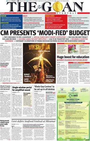 The Goan THE GOAN , Fri, 9 Feb 24
