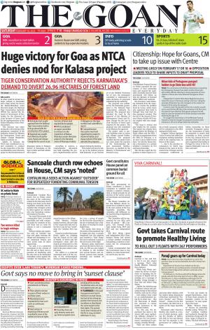 The Goan THE GOAN , Sat, 10 Feb 24