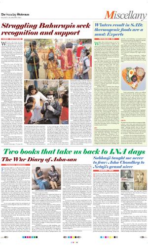 MISCELLANY e-magazine in English by The Statesman