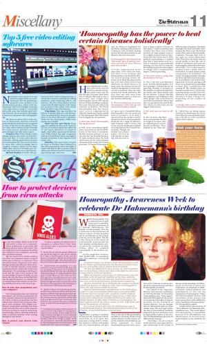 MISCELLANY e-magazine in English by The Statesman