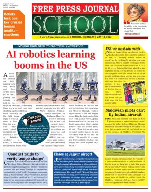 Free Press Journal Free Press School - Mumbai Edition, Mon, 13 May 24