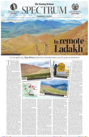Tribune India Spectrum, Sun, 2 Jun 24