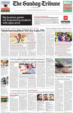 Tribune India Haryana Edition, Sun, 26 Jul 15